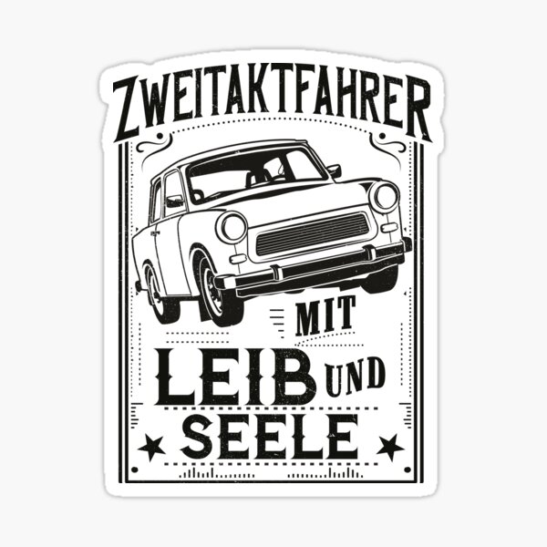 Trabant Stickers | Redbubble