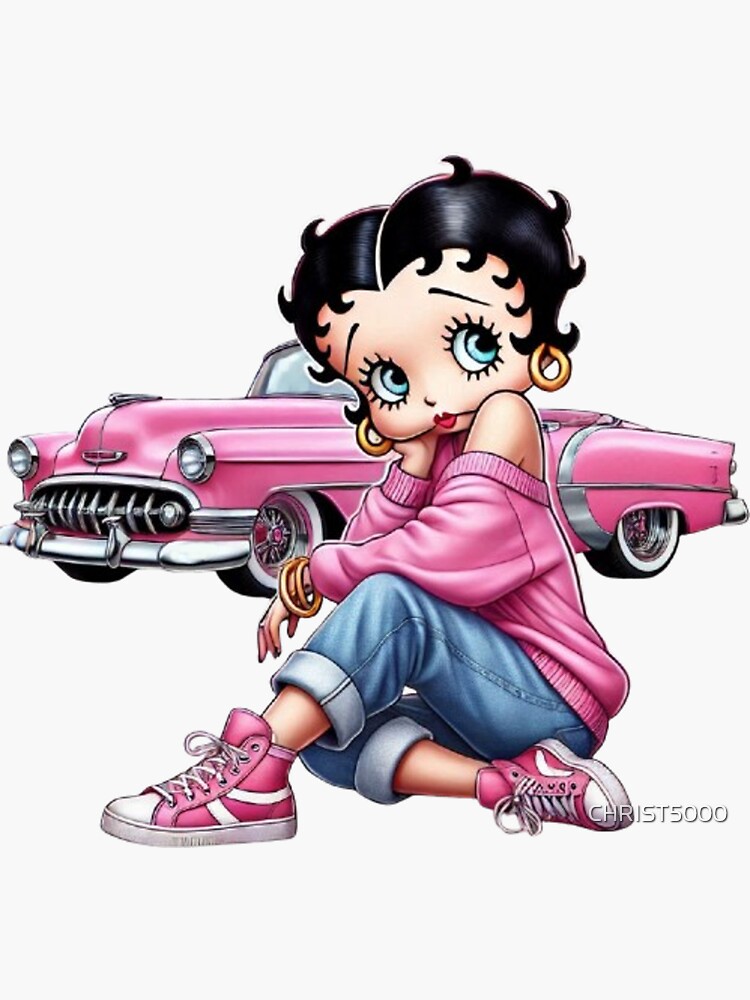 "BETTY BOOP" Sticker by CHRIST5000 | Redbubble