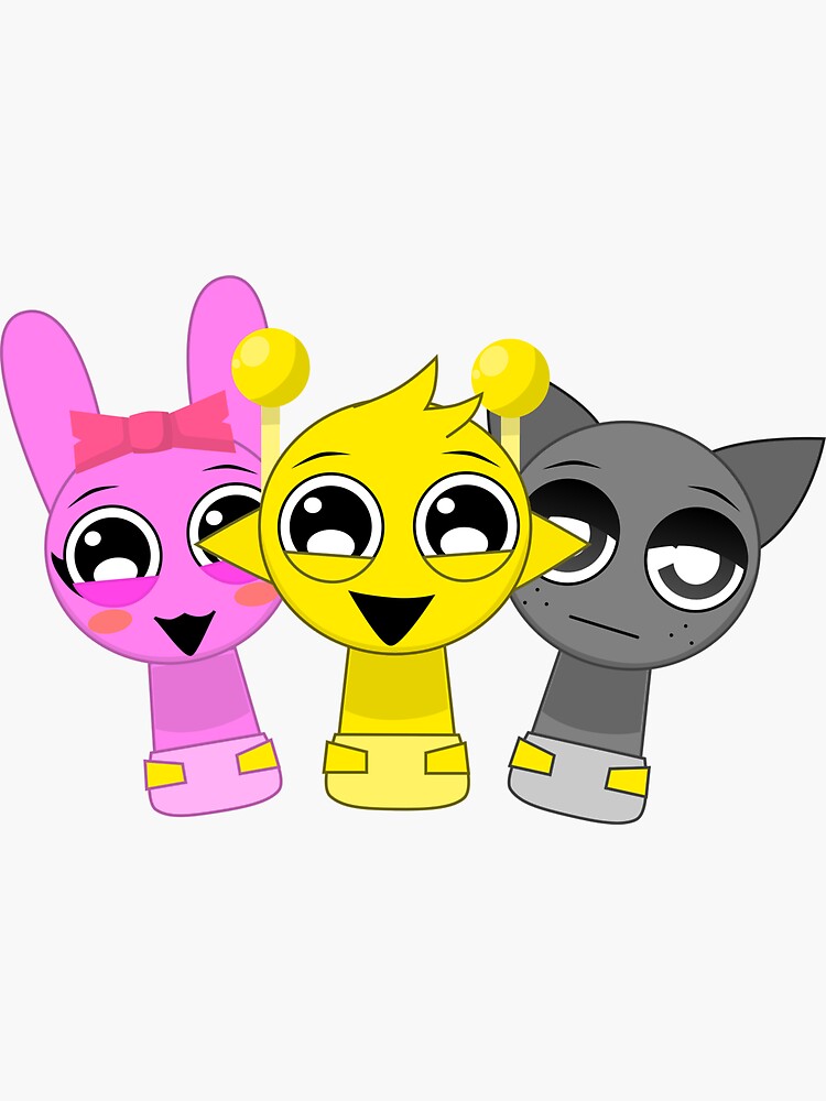 "Sprunki Game: Babies" Sticker for Sale by Sprunkin | Redbubble