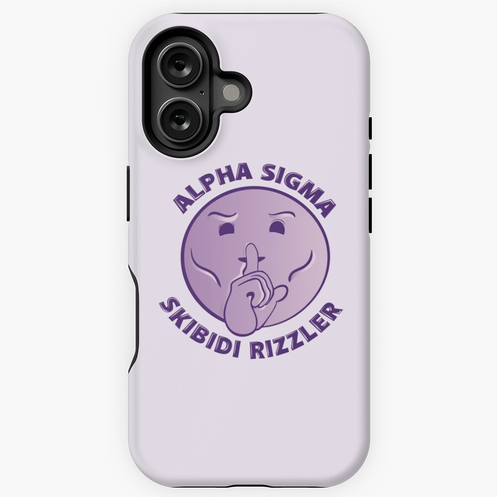 "Mewing emoji, Alpha Sigma, skibidi rizzler, Gen Z design, Purple, gen ...
