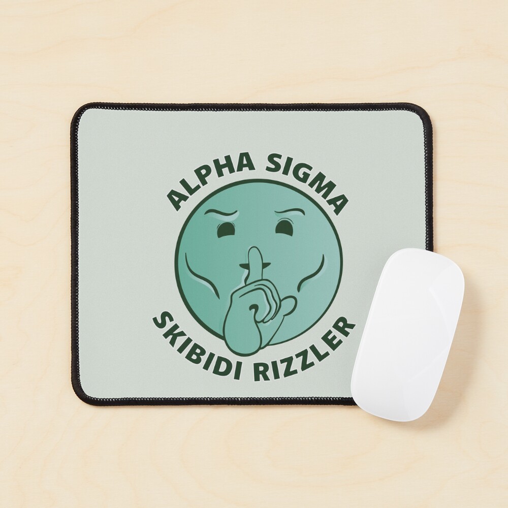 "Mewing emoji, Alpha Sigma, skibidi rizzler, Gen Z design -viral Slang ...