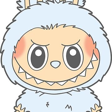 "labubu whole body white" Sticker for Sale by Diyanggostyle | Redbubble