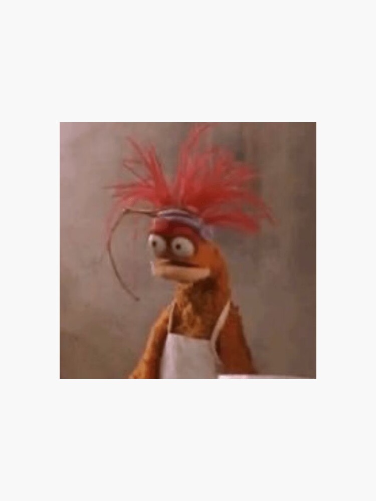 "Muppet Reaction Meme" Sticker for Sale by flavouredcherry | Redbubble