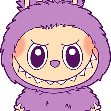 "labubu whole body purple" Sticker for Sale by Diyanggostyle | Redbubble