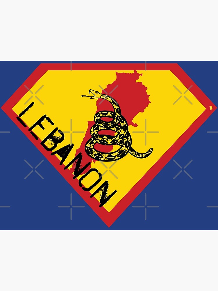 "LEBANON Spell Out - Freedom Is The Superpower - Gadsden Snake Flag ...