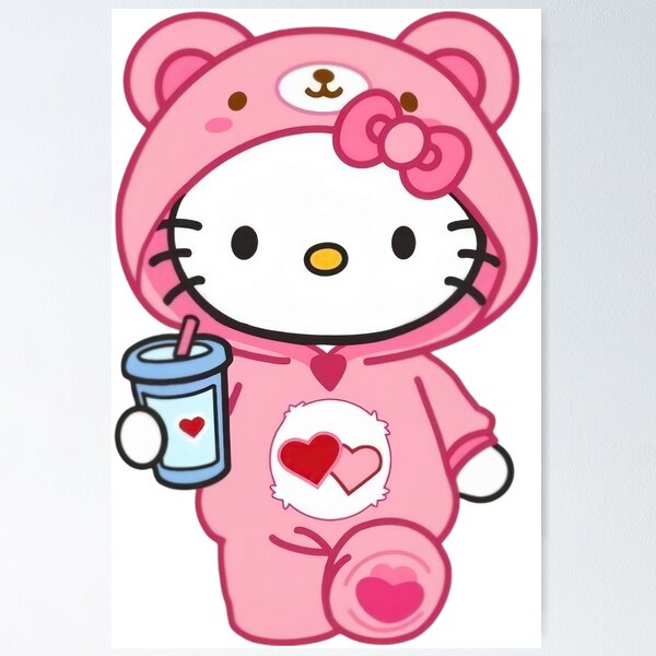 "Hello Kitty" Poster by RIXVLC | Redbubble