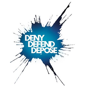 "DDD Blue Splat" Art Board Print for Sale by RiotDogs | Redbubble