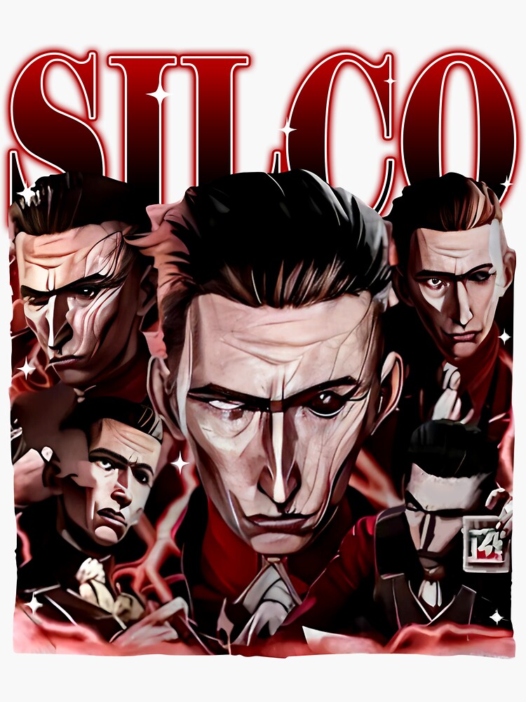 "Silco Arcane Dark Villain " Sticker for Sale by HaloHop | Redbubble