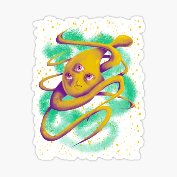 "Lemon God" Sticker for Sale by ovoid opossum | Redbubble