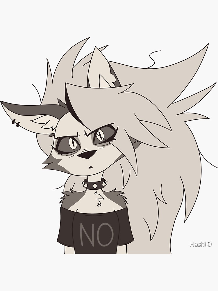 "Tired loona - Helluva Boss collor effect" Sticker for Sale by Hashi 0 ...