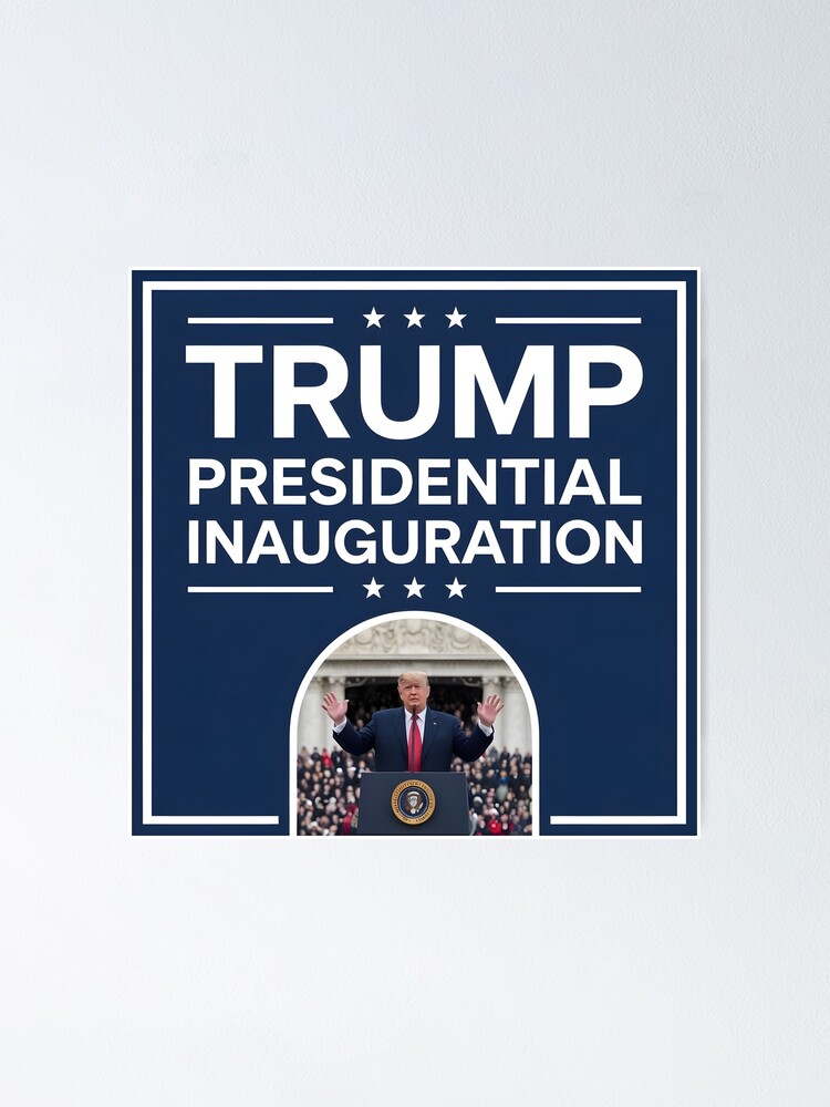 "Inauguration Day 2025 - Donald Trump 47th President - Trump ...