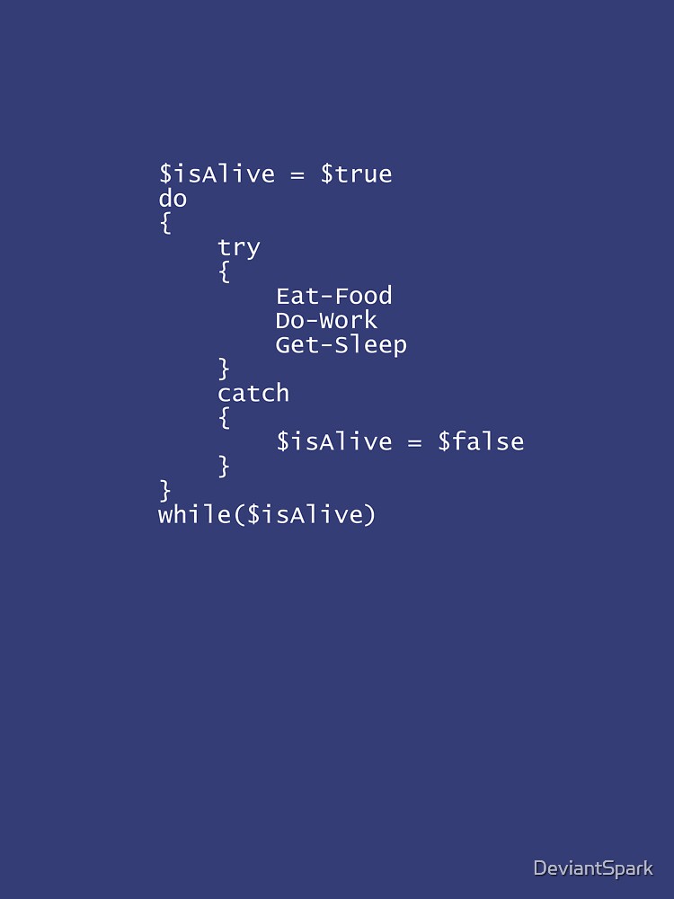 "Life in PowerShell" Essential T-Shirt for Sale by DeviantSpark | Redbubble