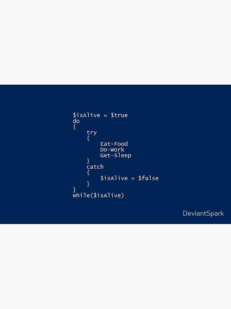 "Life in PowerShell" Coffee Mug for Sale by DeviantSpark | Redbubble