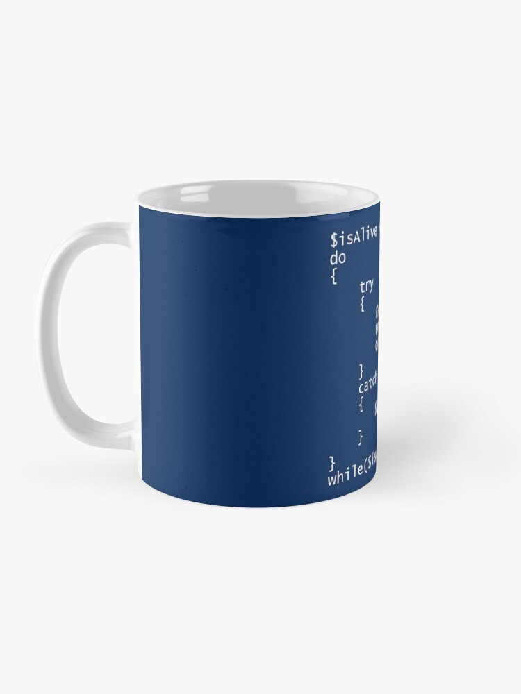 "Life in PowerShell" Coffee Mug for Sale by DeviantSpark | Redbubble