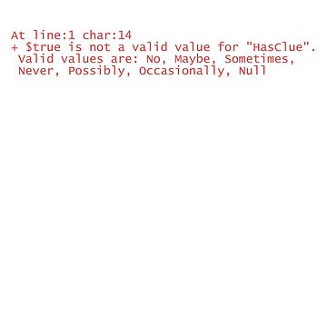 "PowerShell Error 2" Coffee Mug for Sale by DeviantSpark | Redbubble