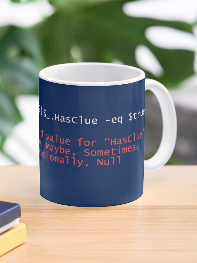 "PowerShell Error 2" Coffee Mug for Sale by DeviantSpark | Redbubble