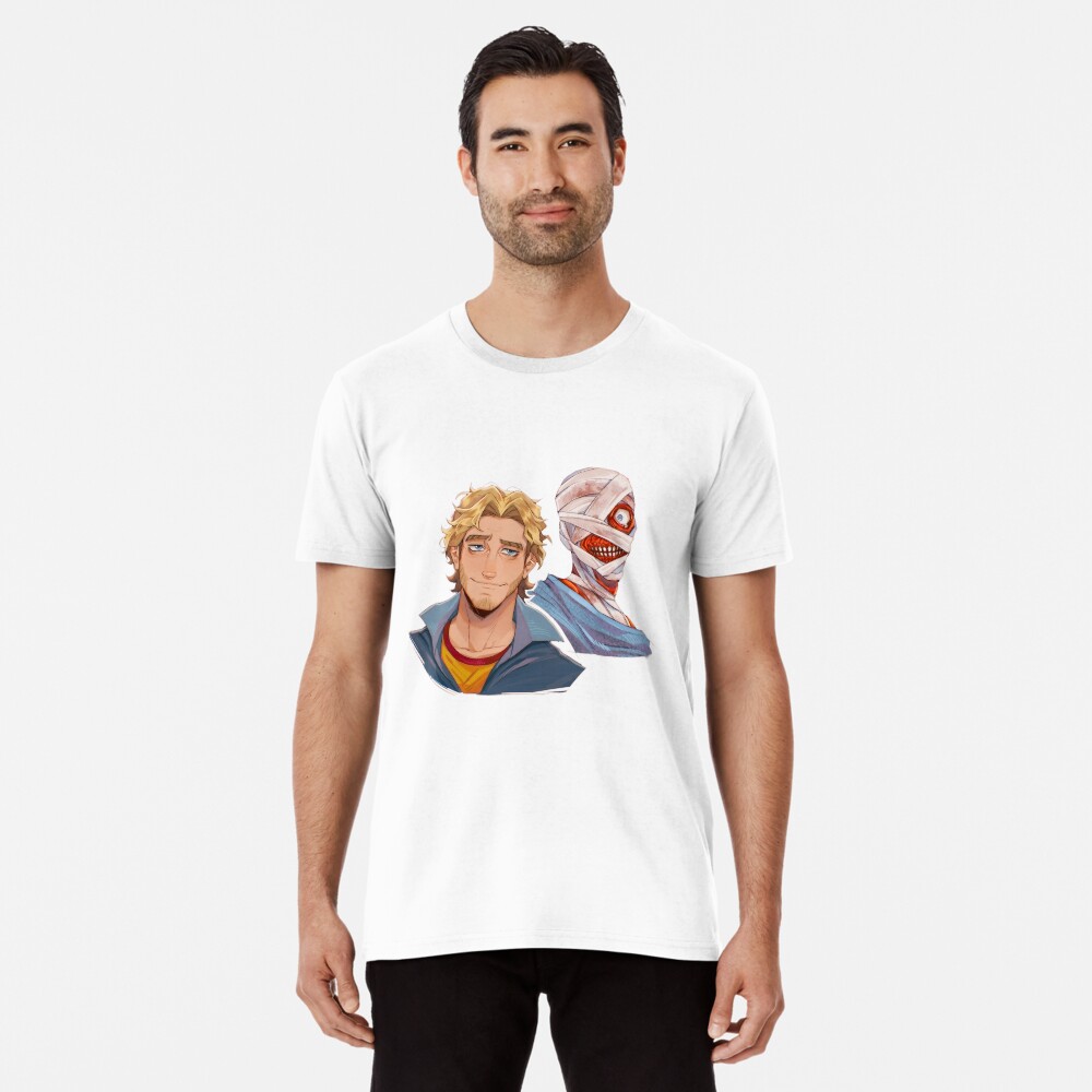 "Captain Curly Mouthwashing " Sticker for Sale by thehands1 | Redbubble