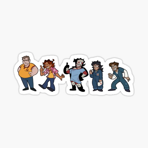 "Tulpar crew Mouthwashing" Sticker for Sale by thehands1 | Redbubble
