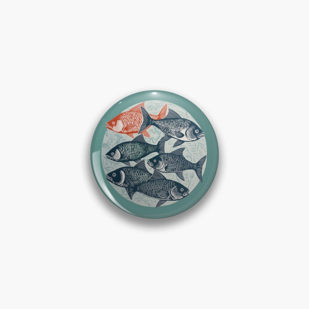 "Rockfish Lithograph" Sticker for Sale by ohkapi | Redbubble