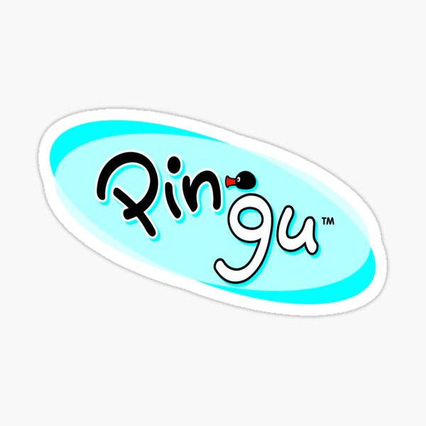 "Pingu Logo" Sticker for Sale by Skaloo | Redbubble