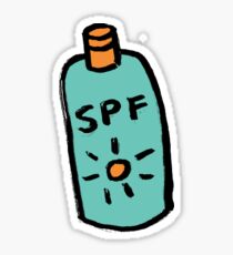 Sunscreen Stickers | Redbubble
