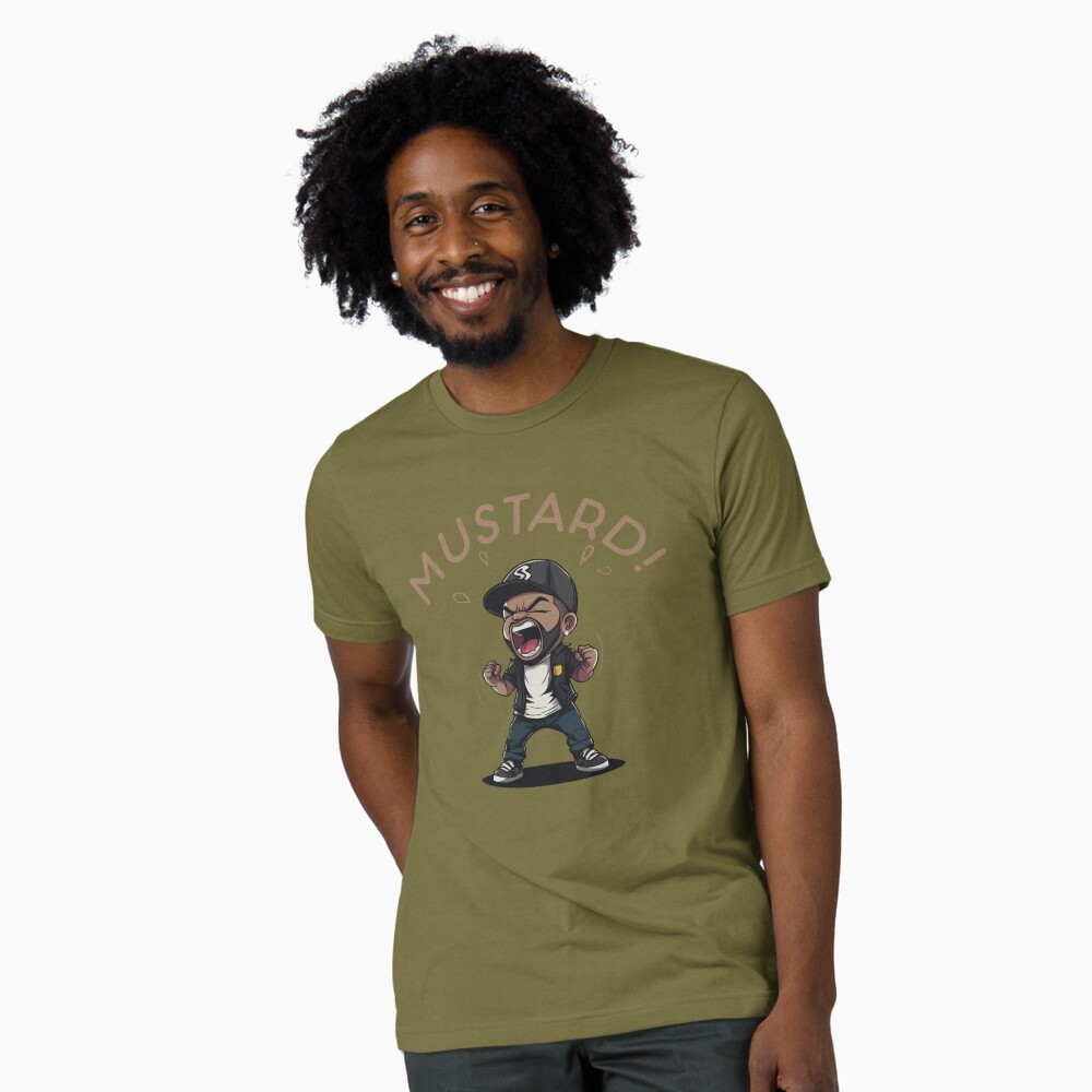 "Kendrick Lamar Meme Mustard T-Shirt Kendrick Lamar Cartoon Shirt M0618 ...