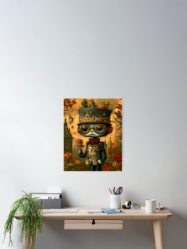 "The Jester's Secret Garden. Pop Surrealism Art inspired by Mark Ryden ...