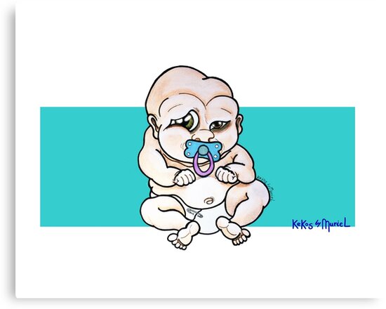 "BABY QUASIMODO" Canvas Prints by Kekosbymuriel | Redbubble