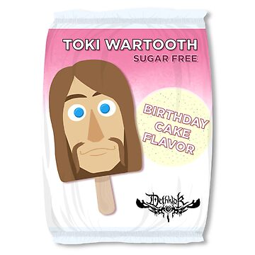 "Toki Wartooth - Icy and Brutal!" Sticker for Sale by 1-800-Shop-Now ...