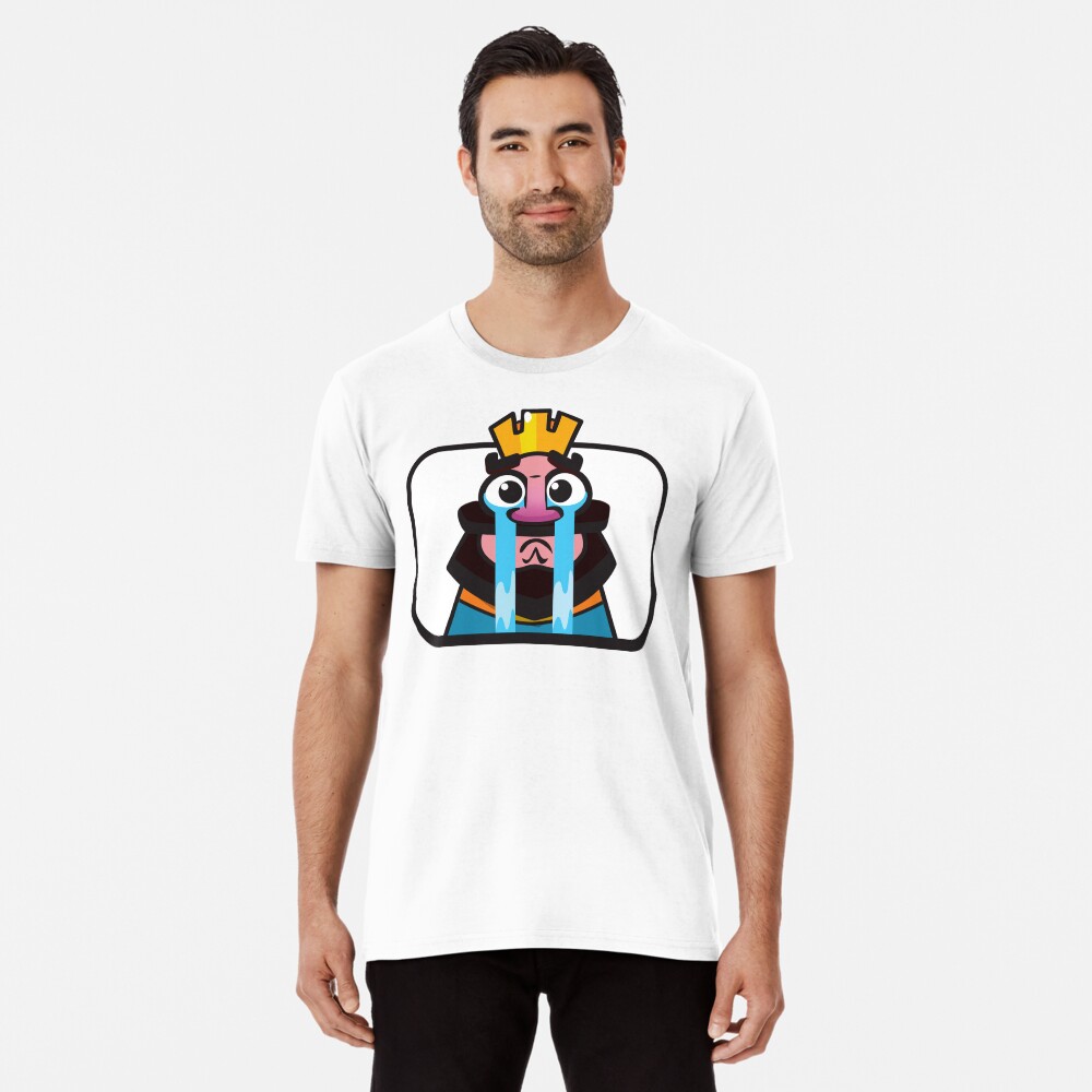 "Crying King - Clash Royale Inspired Design" Poster for Sale by ...