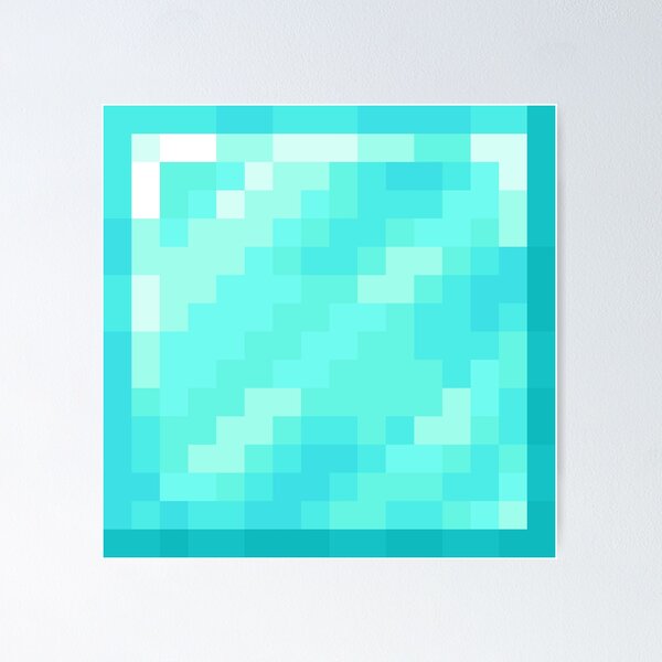 Diamond Minecraft Pixel Art