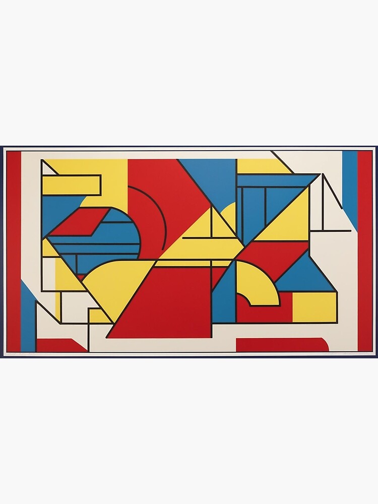 "Memphis Art Movement, Geometric Designs, Postmodernism" Poster for ...