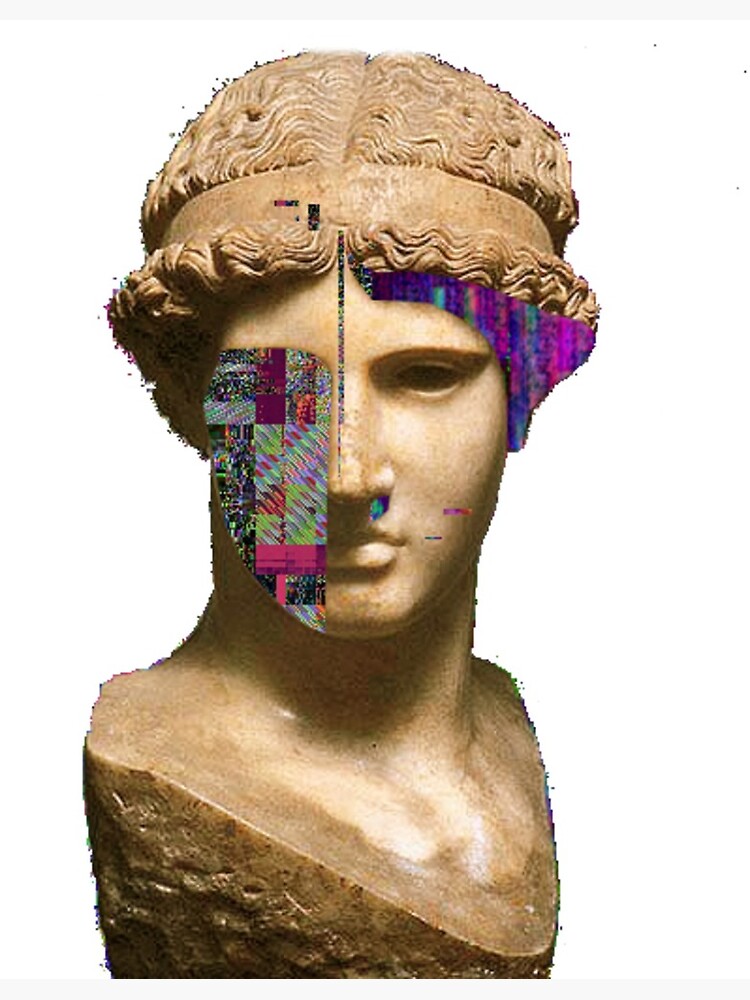 "Aesthetic Statue Head" Photographic Print for Sale by MysticGB | Redbubble