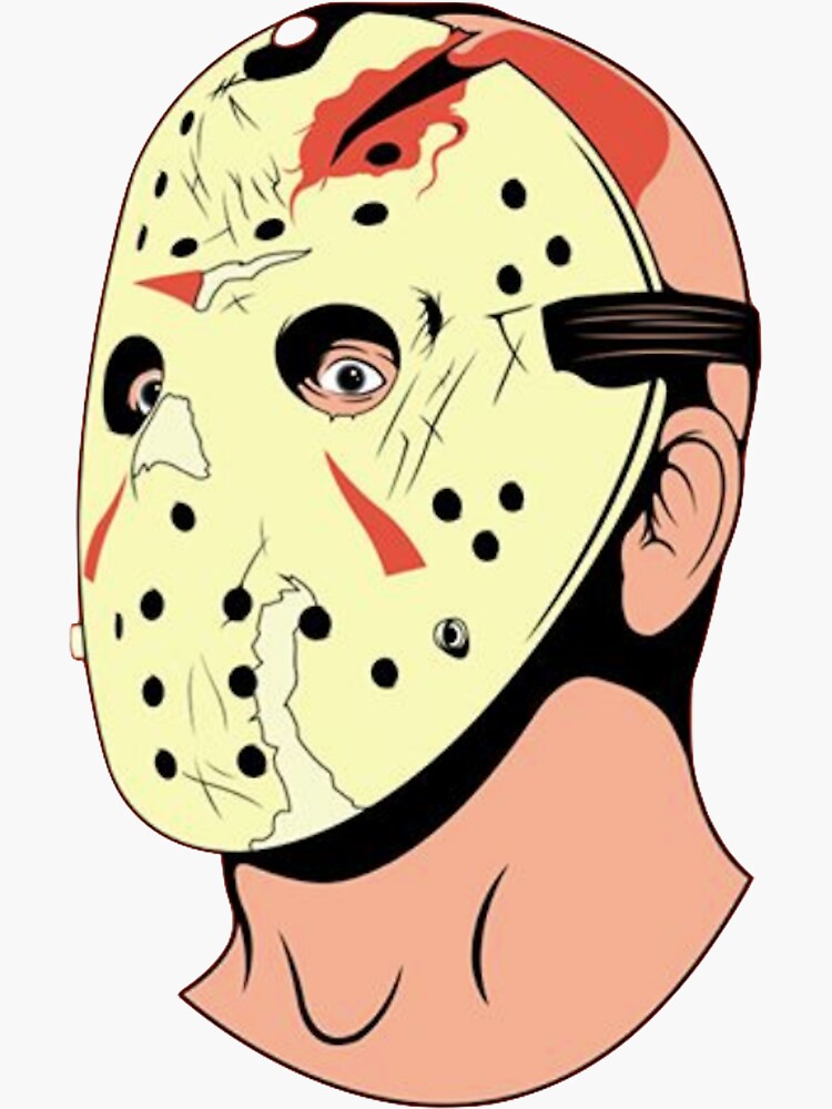 "Jason" Sticker by GarrettMcDowel1 | Redbubble