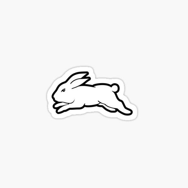 "NRL South Sydney Rabbitohs Logo Design " Sticker for Sale by ...