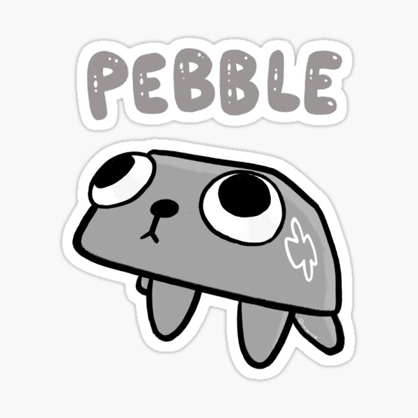 "Pebble" Sticker for Sale by PickledjoArt | Redbubble