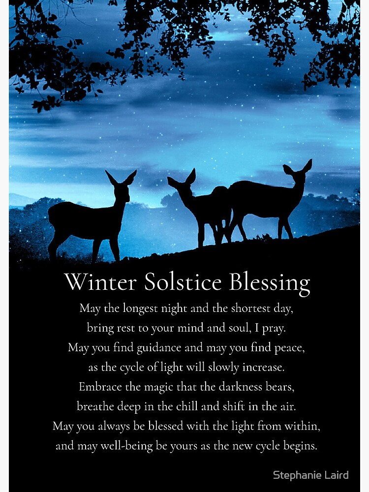 Yule Blessings Card