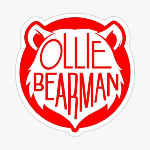 "Ollie Bearman Bear" Sticker for Sale by mpmi0801 | Redbubble