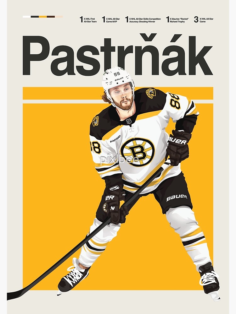 "David Pastrnak – Boston Bruins' Elite Winger" Poster for Sale by ...