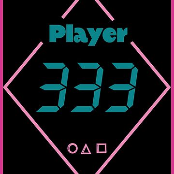 "SQUID GAME, Player. Player 333. Myung-gi. Squid Game Player 333. Squid ...