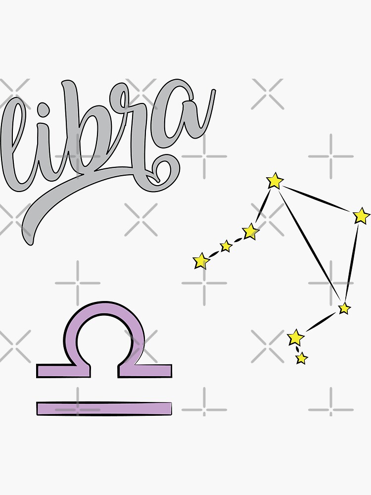 "libra" Sticker for Sale by mlroos | Redbubble