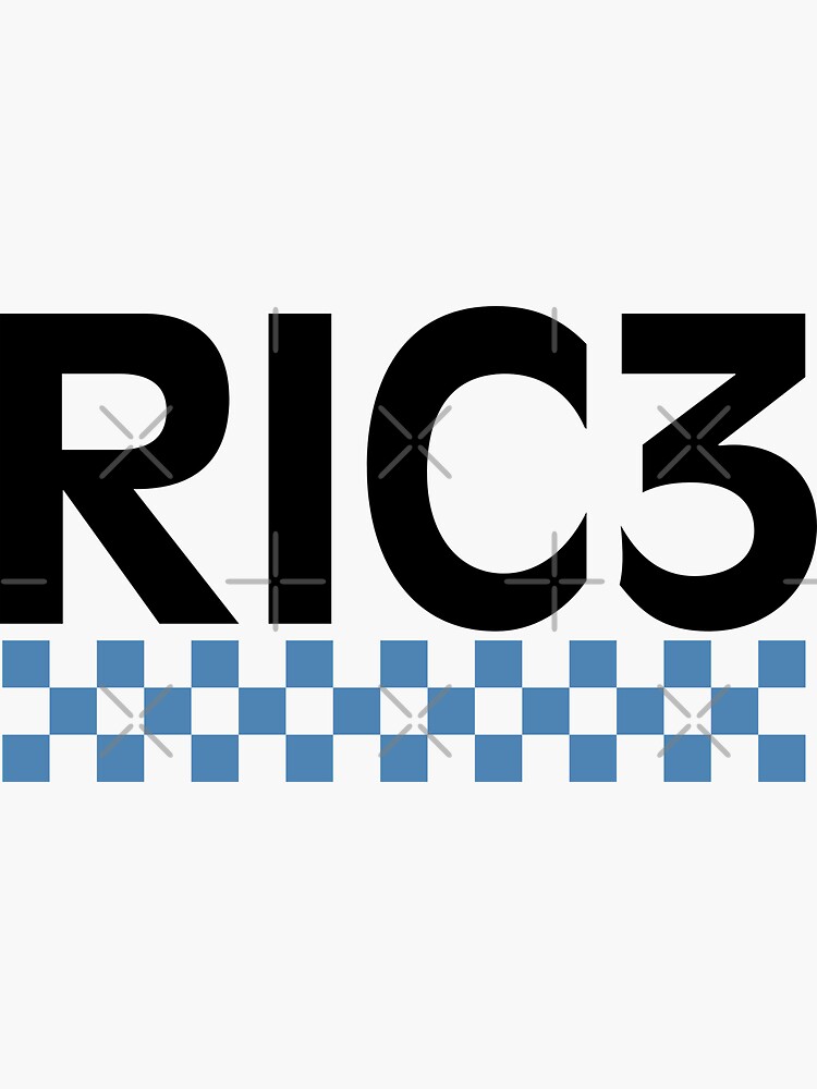 "Daniel Ricciardo Racing Bulls Formula 1 Racing Danny Ric" Sticker for ...