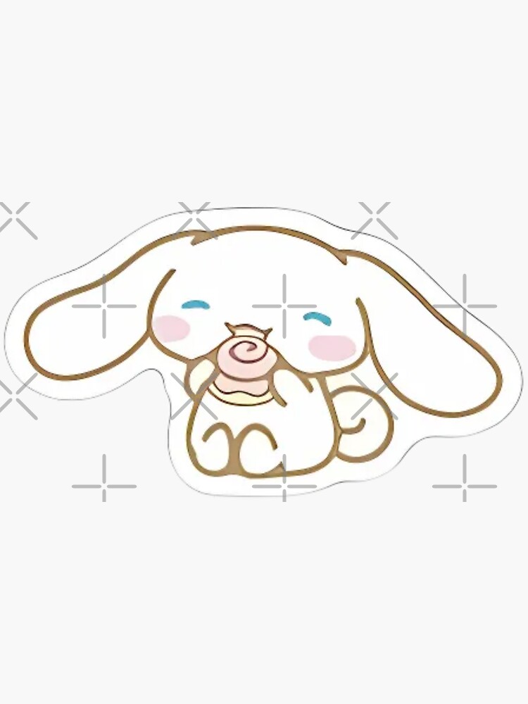 "Cinnamoroll Design (3)" Sticker for Sale by iloveyourcupid | Redbubble