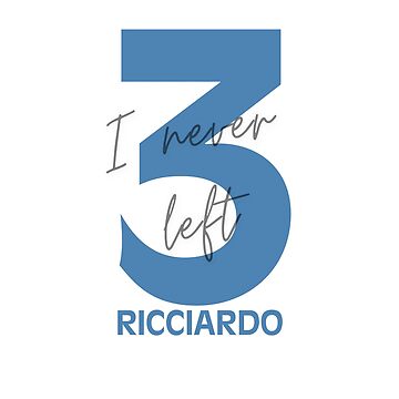 "Daniel Ricciardo the Unstoppable F1 Legend Racing Danny Ric " Sticker ...