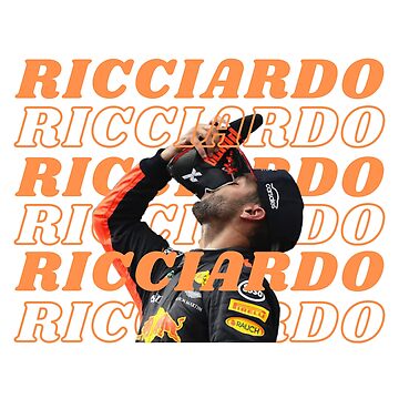 "Daniel Ricciardo the Unstoppable F1 Legend Racing Danny Ric " Sticker ...
