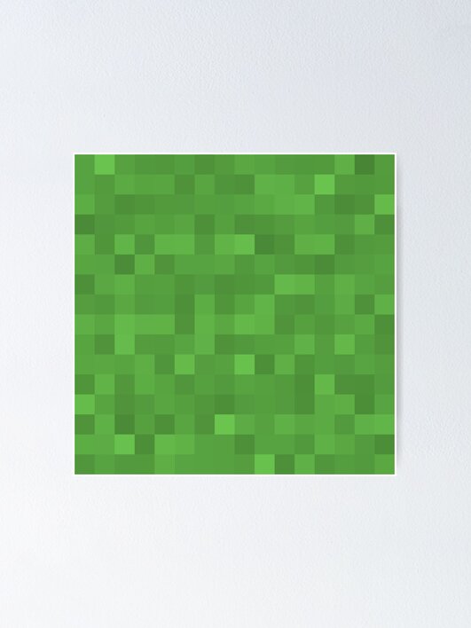 Minecraft Grass Block Logo