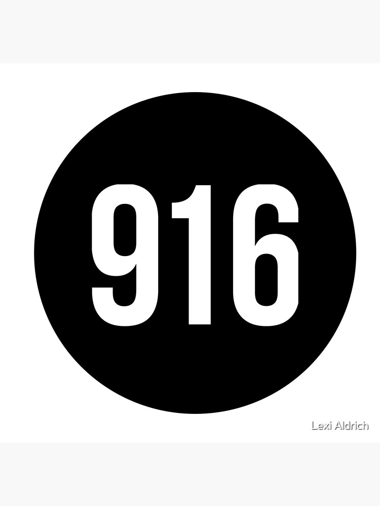 "916 - Sacramento" Poster by lexialdrich29 | Redbubble