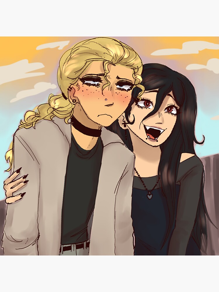 "Dee and Lif" Sticker for Sale by Sikarii | Redbubble
