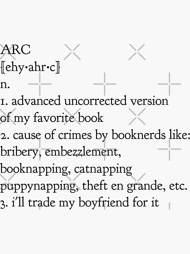 "arc" Sticker by crockerypress | Redbubble