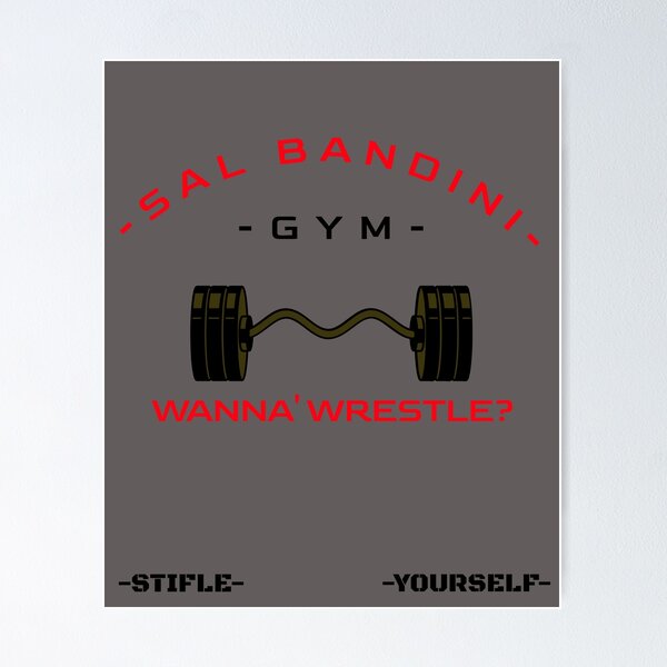 "Sal Bandini Wrestling Challenge: Let’s Wrestle" Poster for Sale by ...